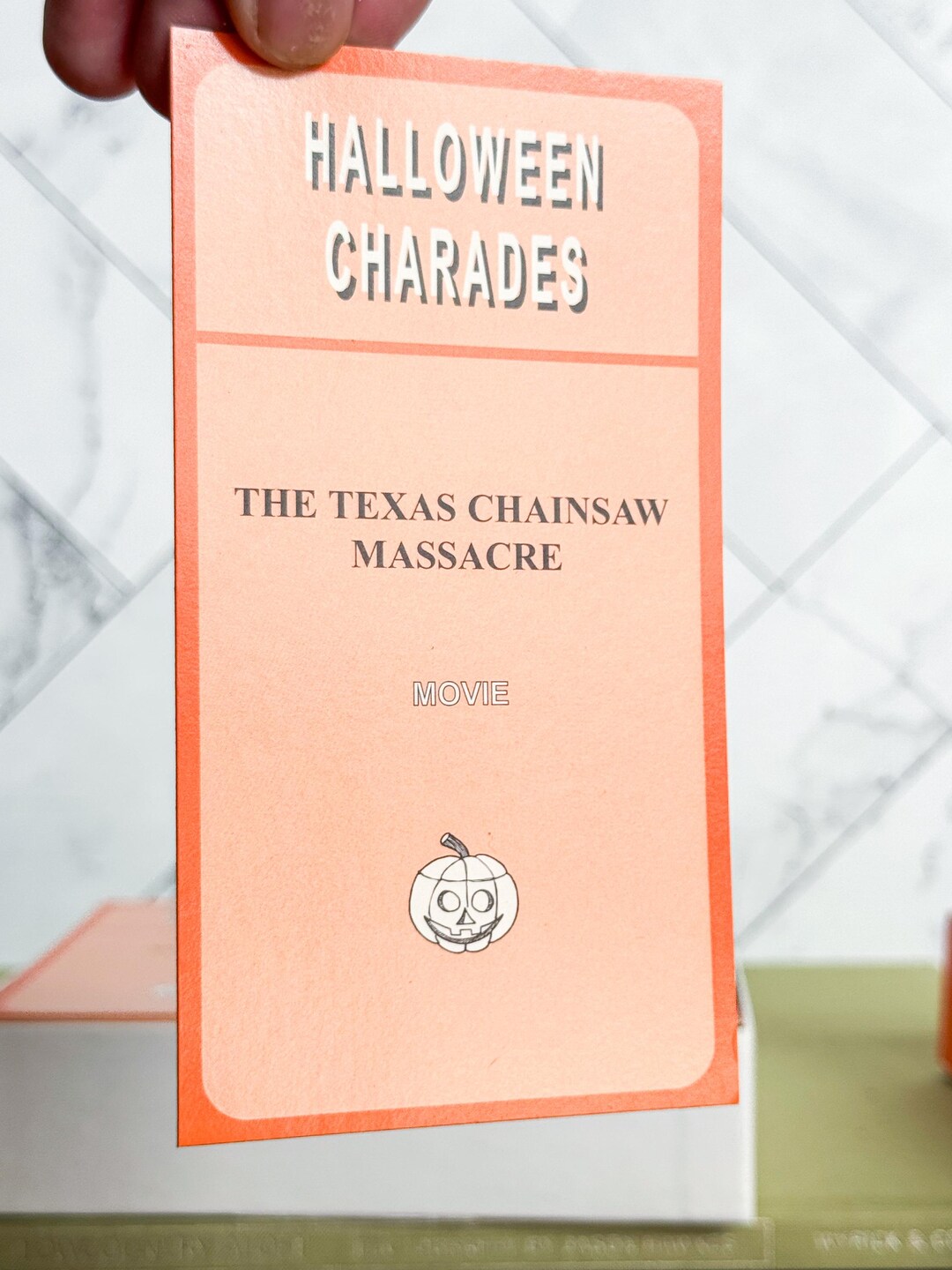 Halloween Christmas Charades Party Games - Etsy