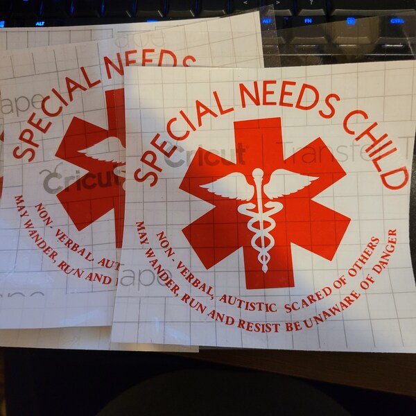 Special Needs Decals - Etsy