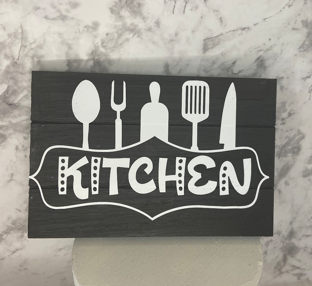 Kitchen Wall Signs - Etsy