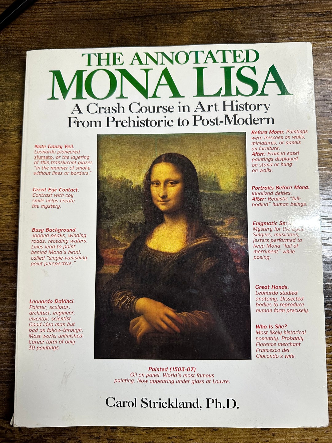 The Annotated Mona Lisa by Carol Strickland Ph.d. - Etsy