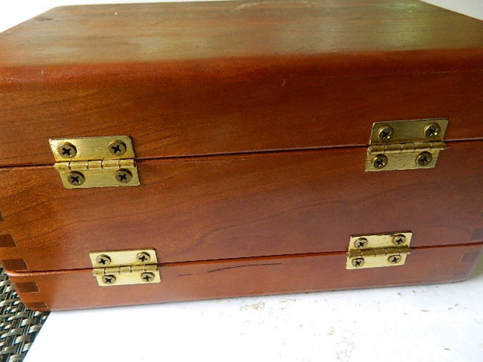 Wood Two Sided Box - Etsy