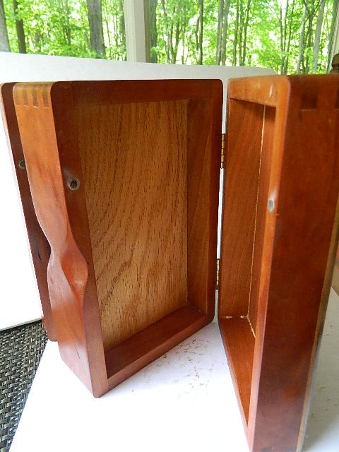 Wood Two Sided Box - Etsy