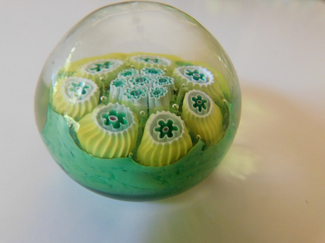 Glass Mini Paper Weight - Etsy