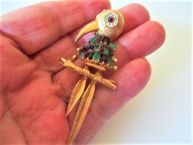 Vintage Bird Boucher - Etsy Vintage Bird Boucher - Etsy