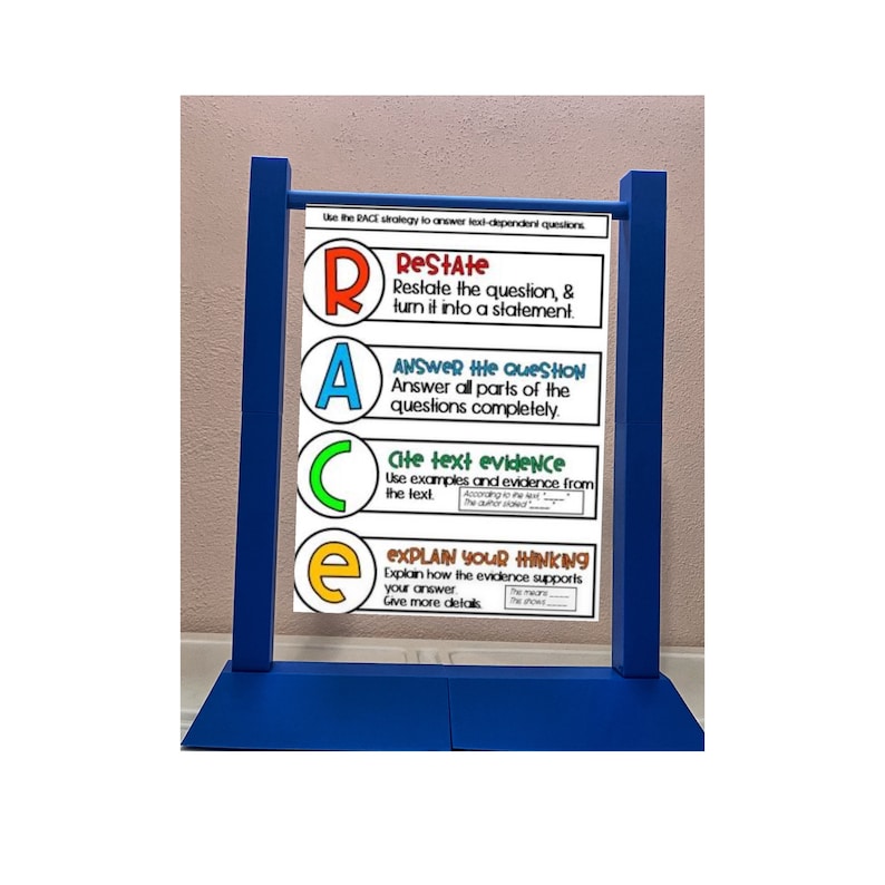 Desktop Anchor Chart Holder - Etsy