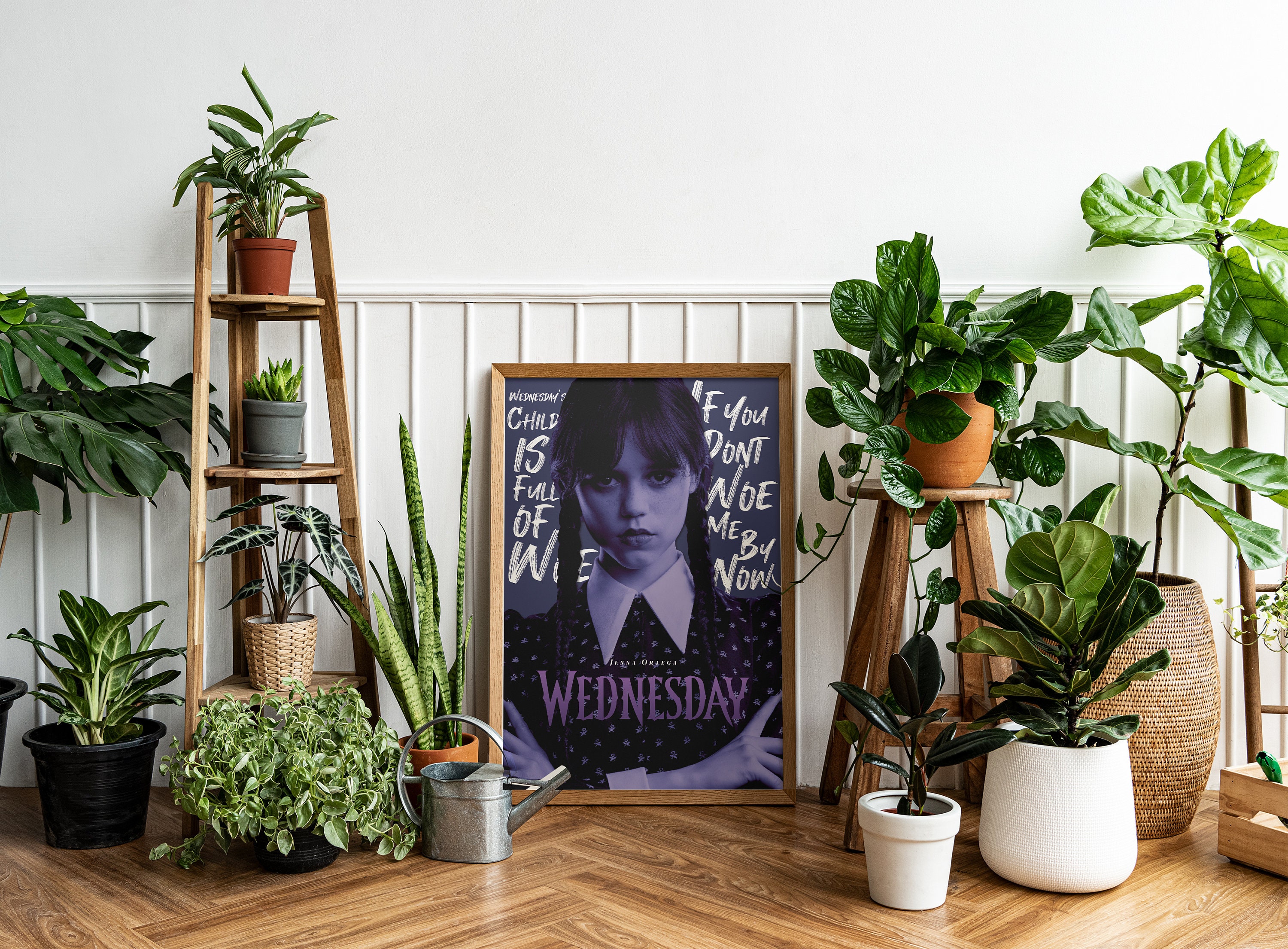 Wednesday Addams Poster | Wednesday's Child is Full of Woe sold by ...