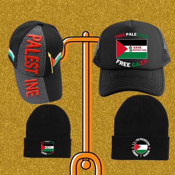 Palestine Embroidery Cap - Etsy