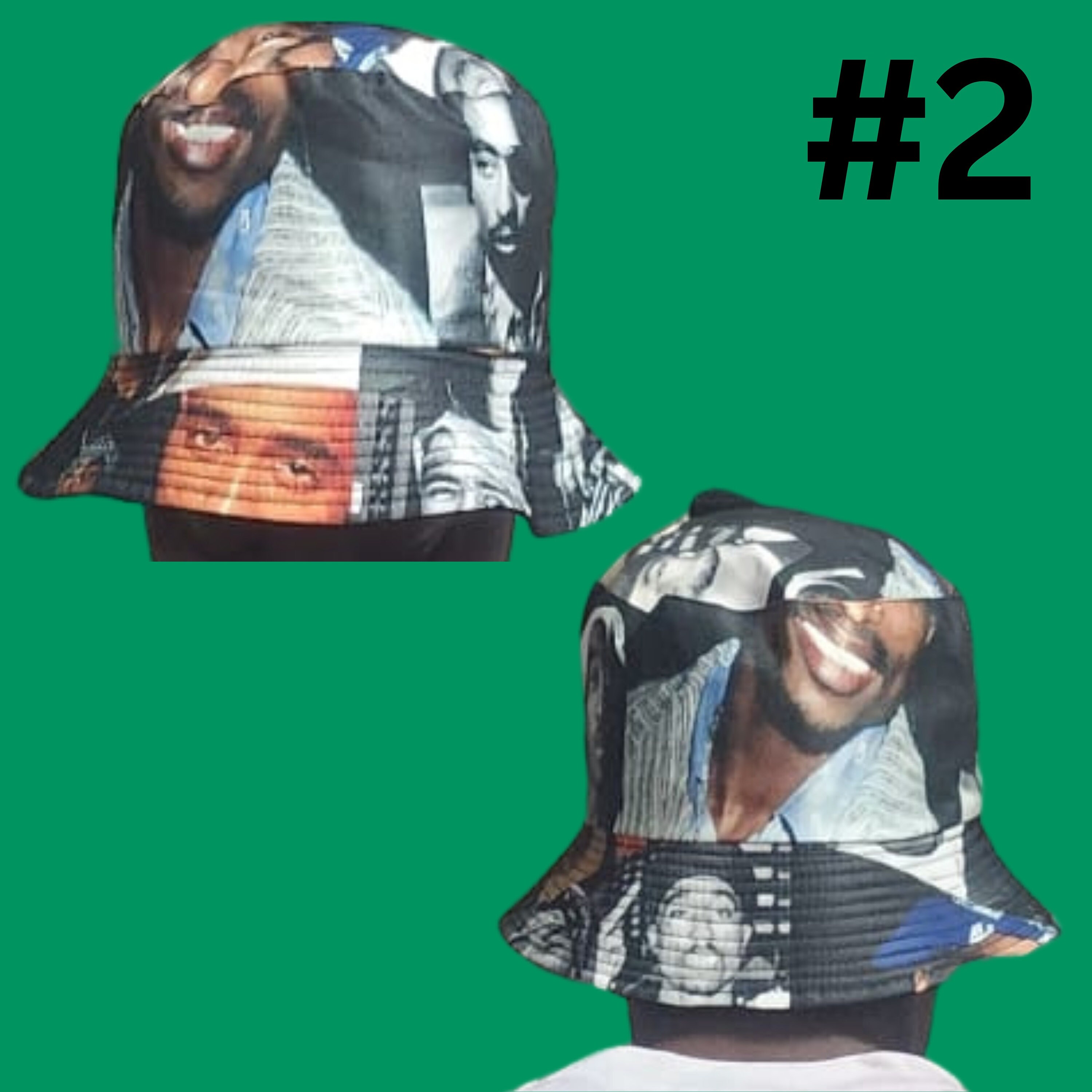 Tupac Bucket Fisherman Cap/sun Protection Beach Cap/outdoor - Etsy