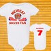 Arsenal New Baby Onesie/personalize 12-18M Name and Number Baby Romper ...