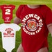 Arsenal New Baby Onesie/personalize 12-18M Name and Number Baby Romper ...