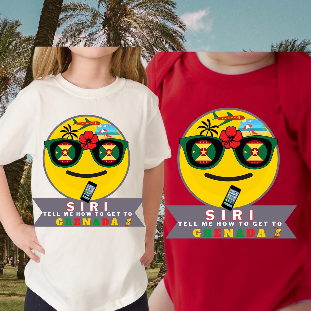 Grenada Funny Vacation Baby Onesies/siri Tell Me How to Get to Grenada ...
