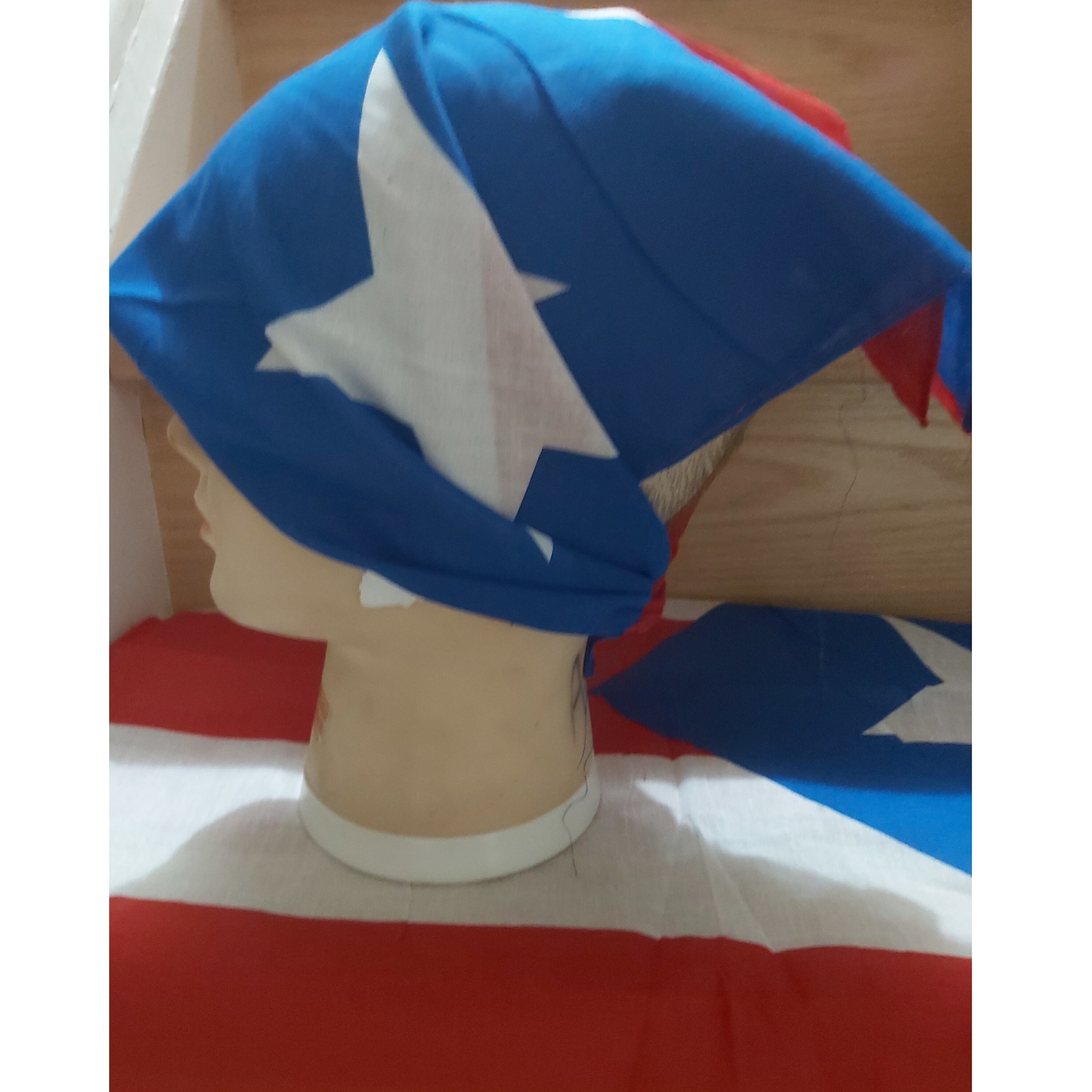 Cuban Flag Bandana Handercheif/puerto Rican Flag Bandana/latin ...