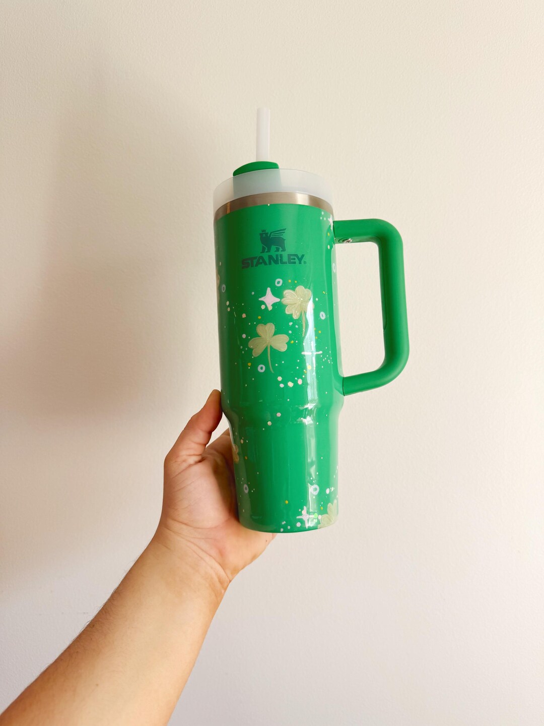 Floral Hand Painted Stanley / Custom Hand Painted Stanley / Painted ...