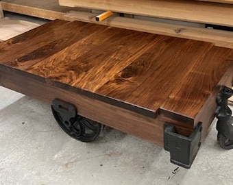 Cart Coffee Table - Etsy