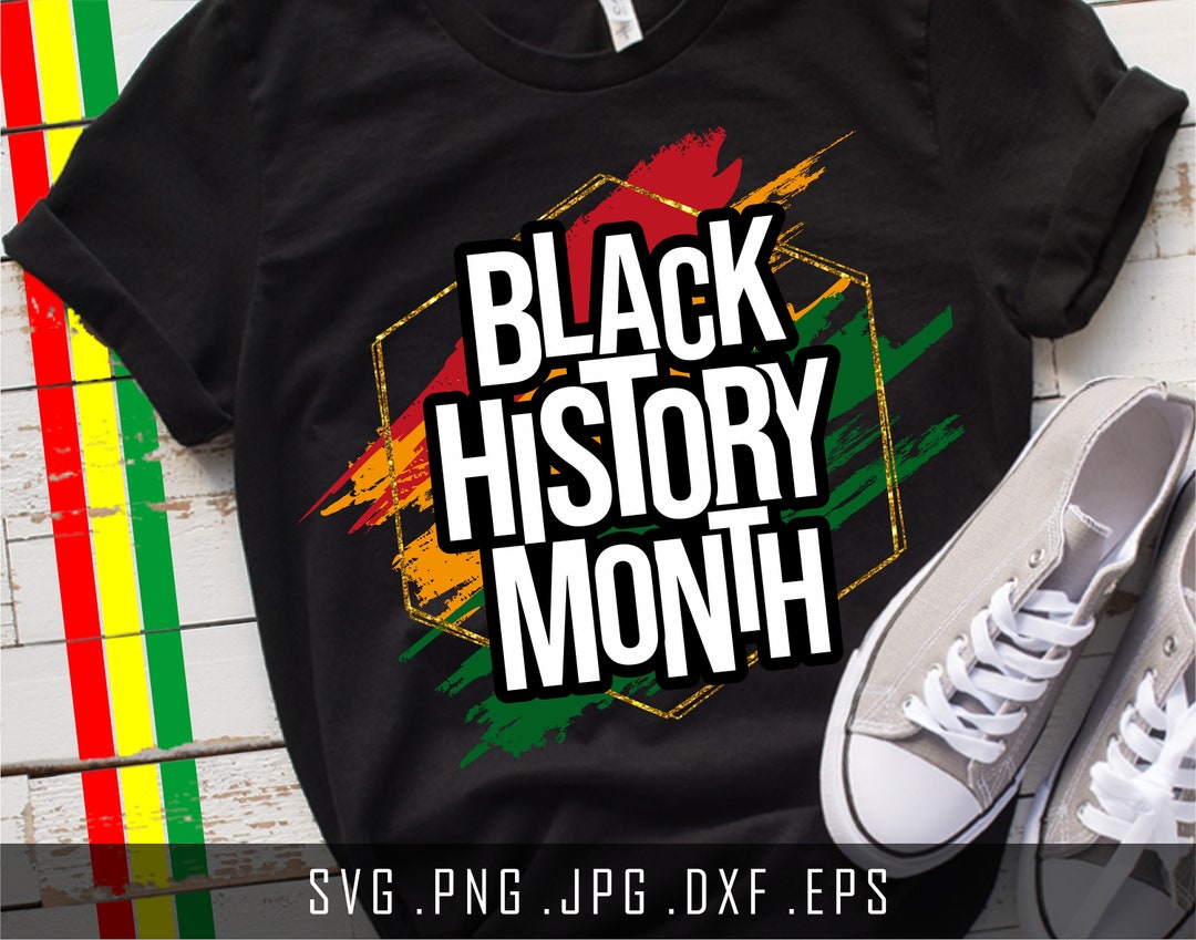 Black History Month SVG PNG JPEG Cricut or Silhouette Cut File - Etsy