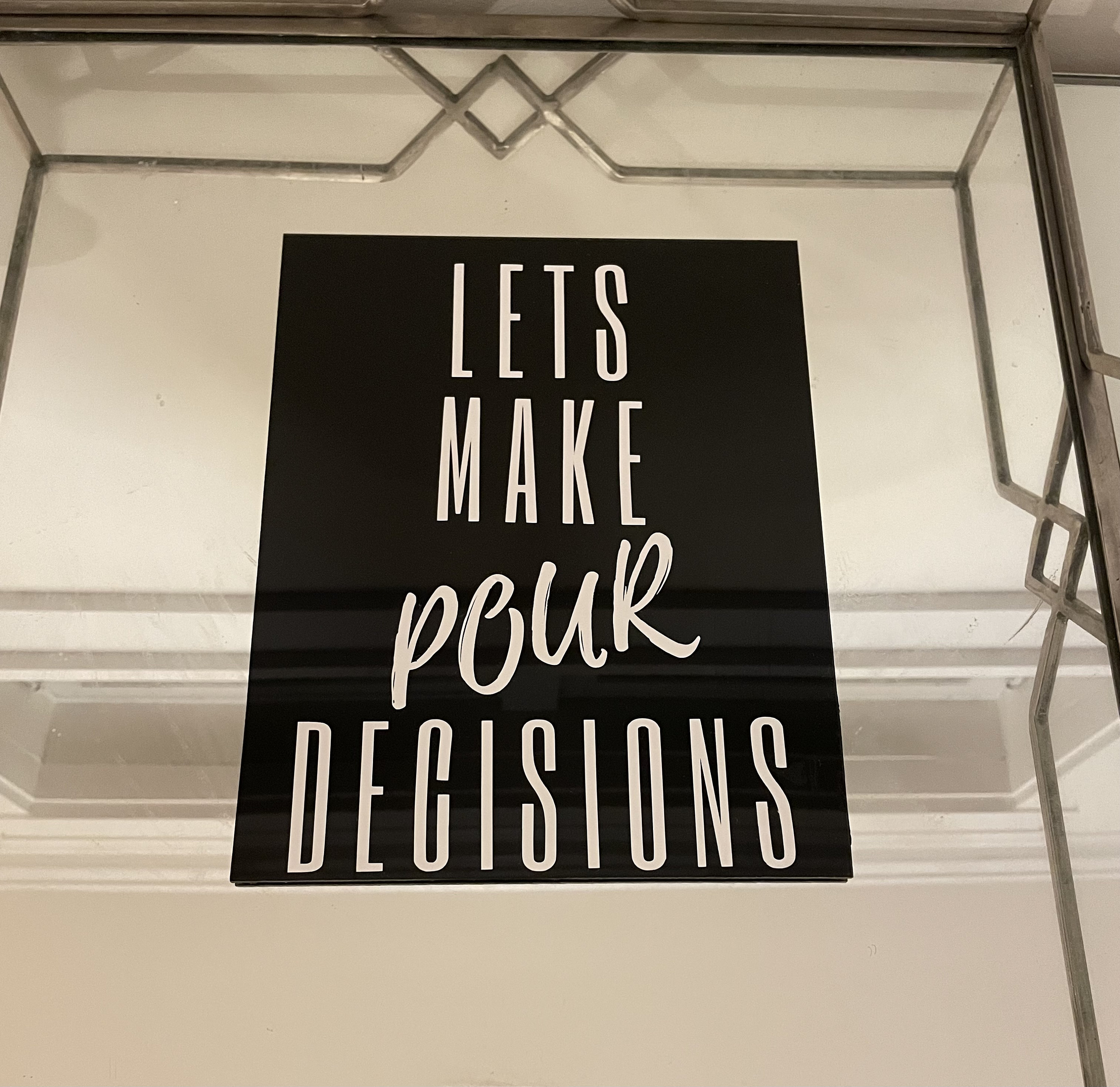 Acrylic Bar/party Sign 8x10 - Etsy