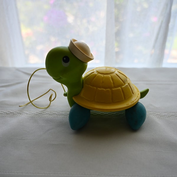 Turtle Pull Toy - Etsy