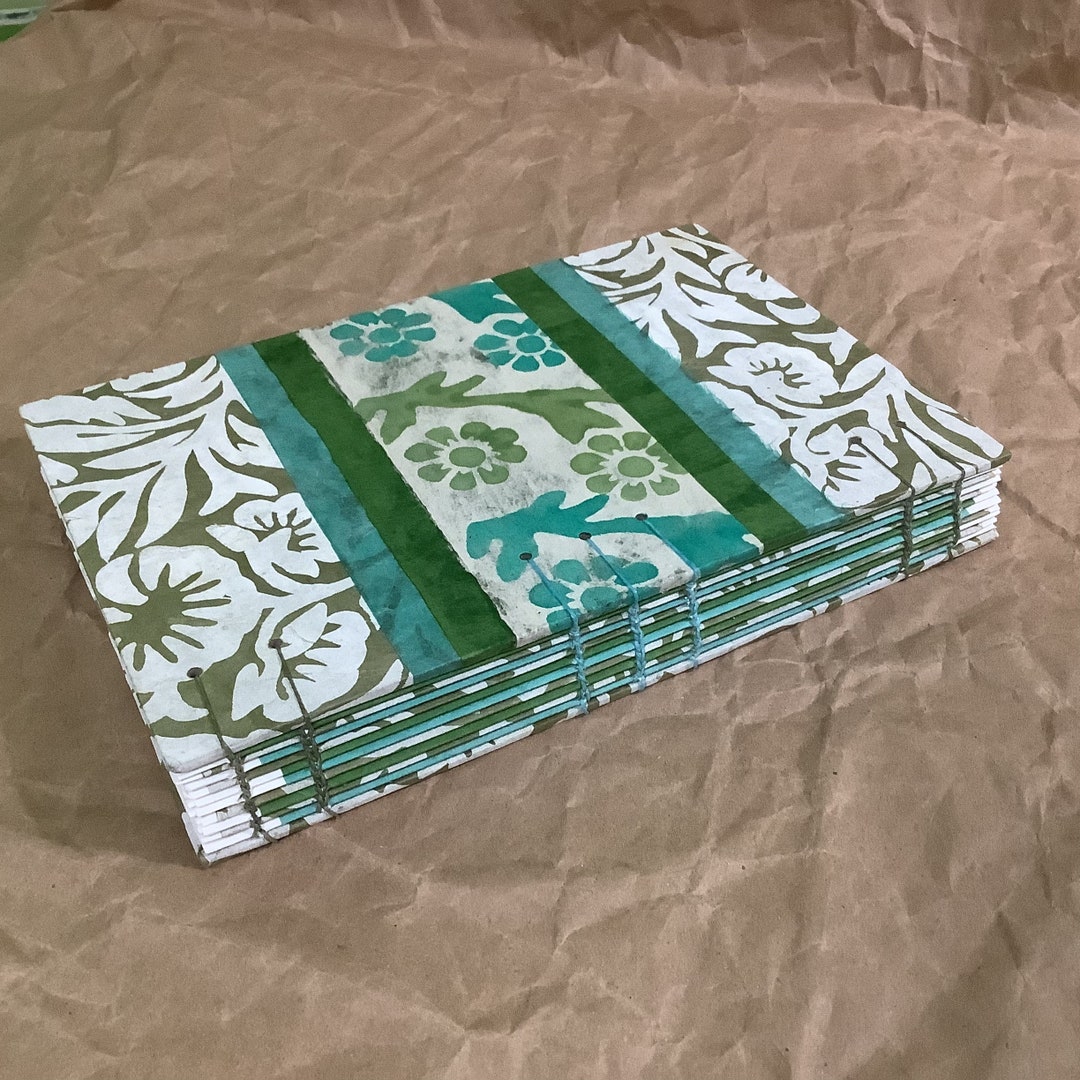 Notebook / Sketchbook / Journal Handmade, With Coptic Style Bind - Etsy