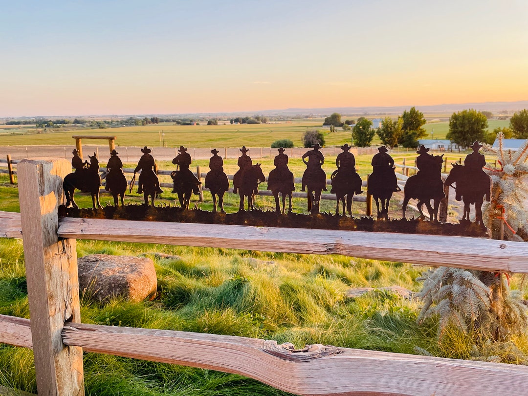 Twelve Cowboys Sign - Etsy