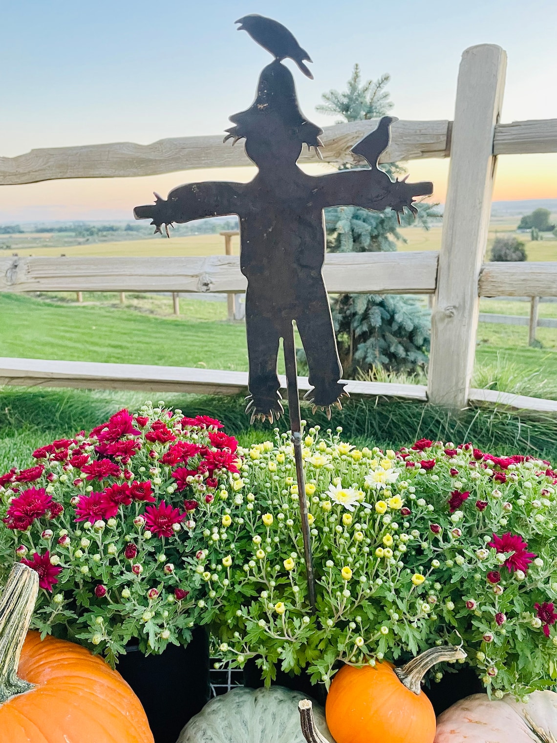 Scarecrow Stake - Etsy