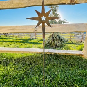 Metal Star Stake - Etsy