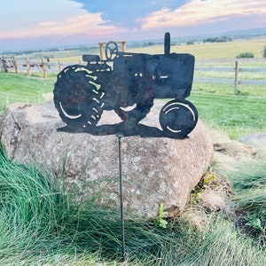 Tractor Stake - Etsy