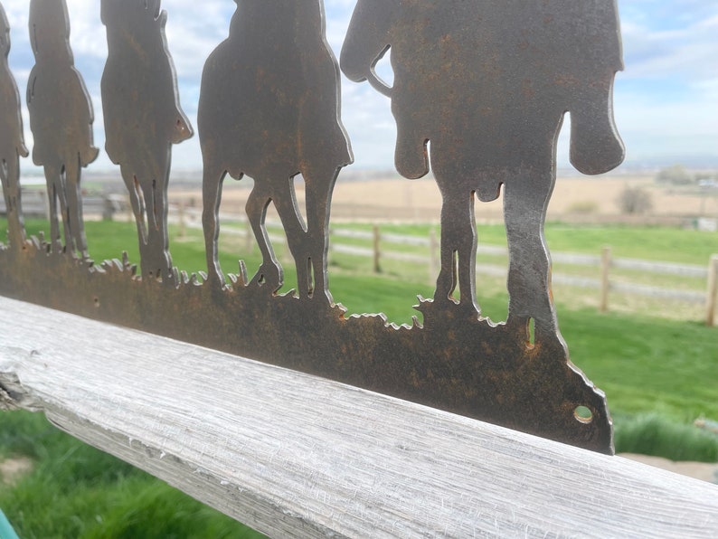 Twelve Cowboys Sign - Etsy