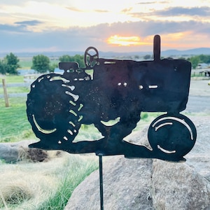Tractor Stake - Etsy