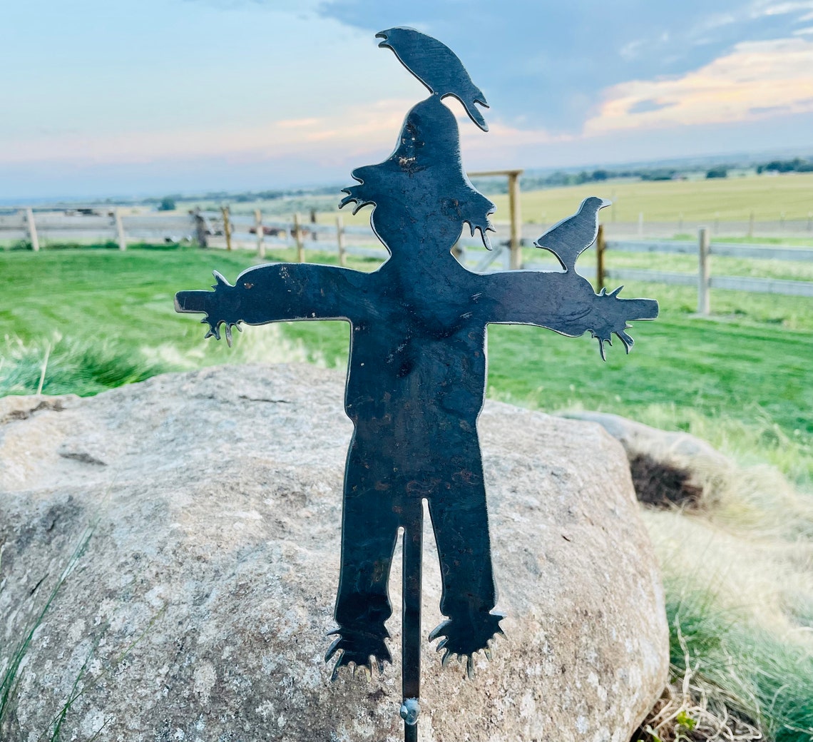 Scarecrow Stake - Etsy