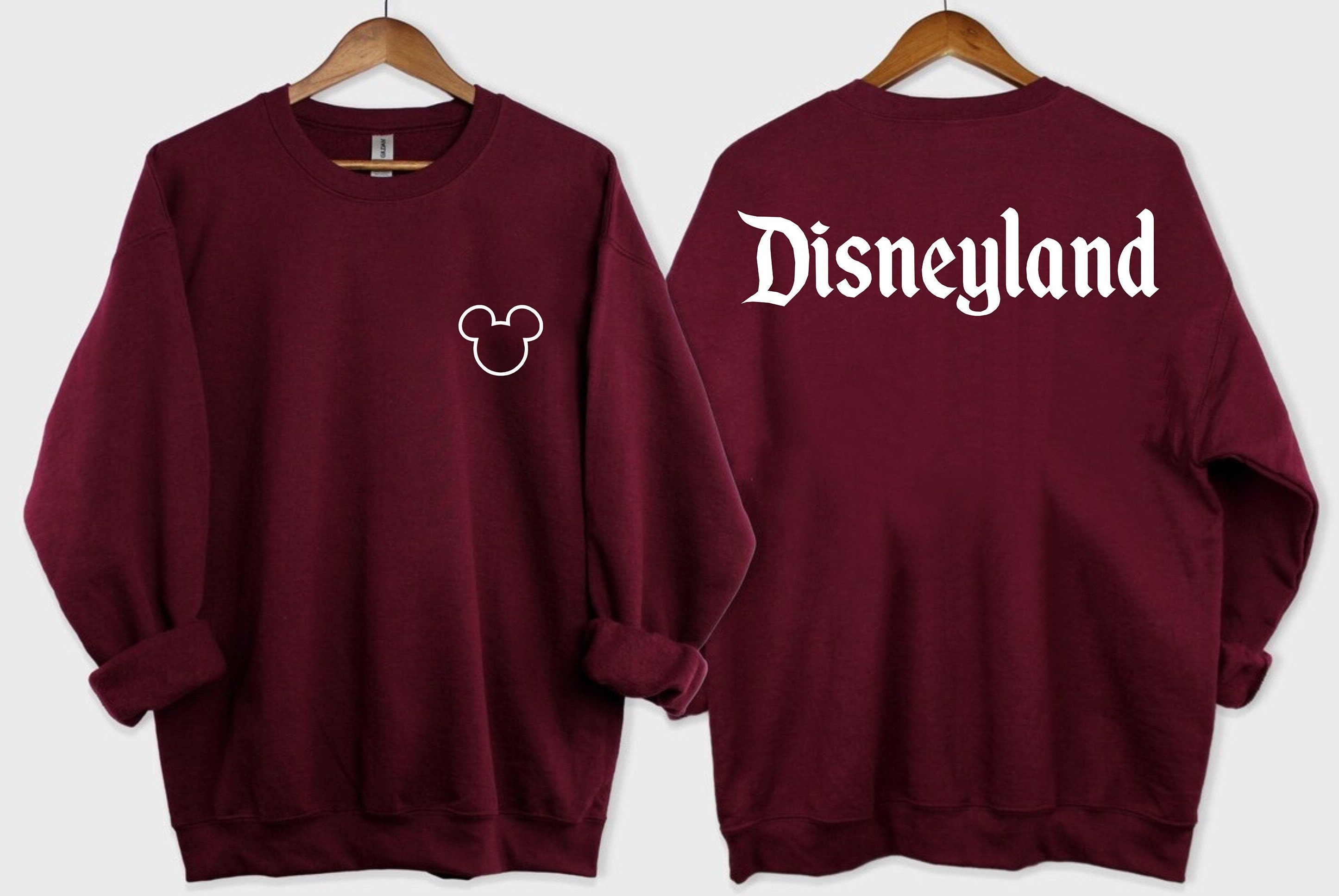 Disney Crewneck, Disneyland Clothes, Oversized Disney Shirt, Sweater ...