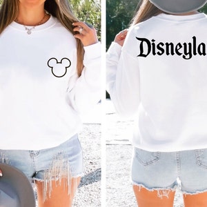 Disney Crewneck Disneyland Clothes Oversized Disney Shirt - Etsy