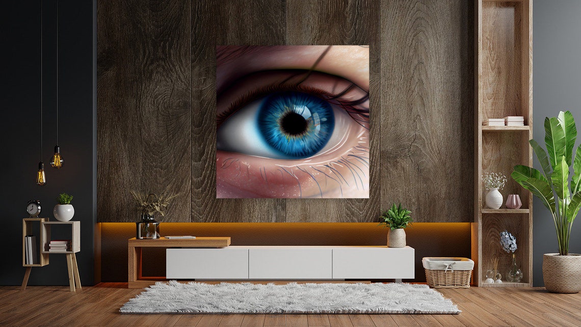 Blue Eye Digital Wall Art Prints 4 - Etsy