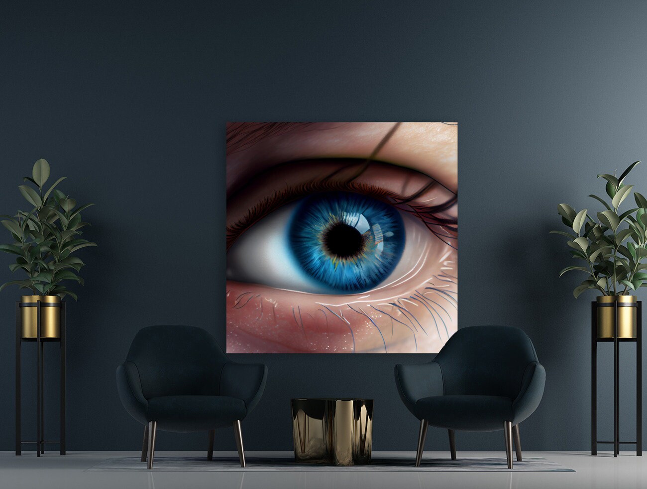 Blue Eye Digital Wall Art Prints 4 - Etsy