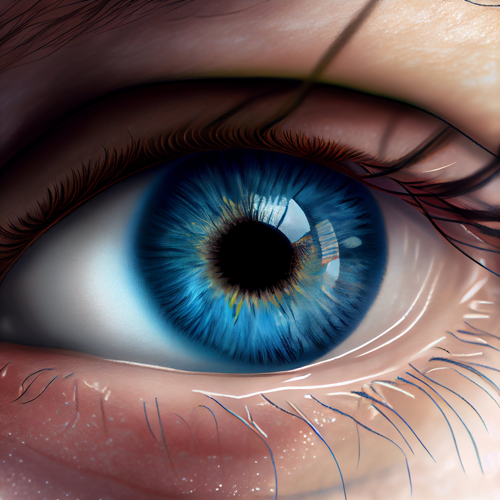 Blue Eye Digital Wall Art Prints 4 - Etsy