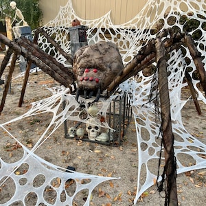 12 Foot Halloween Spider - Etsy
