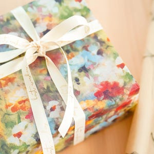 Floral Tissue Paper, Flower Garden Design, Gift Wrap (set of 10) - Etsy