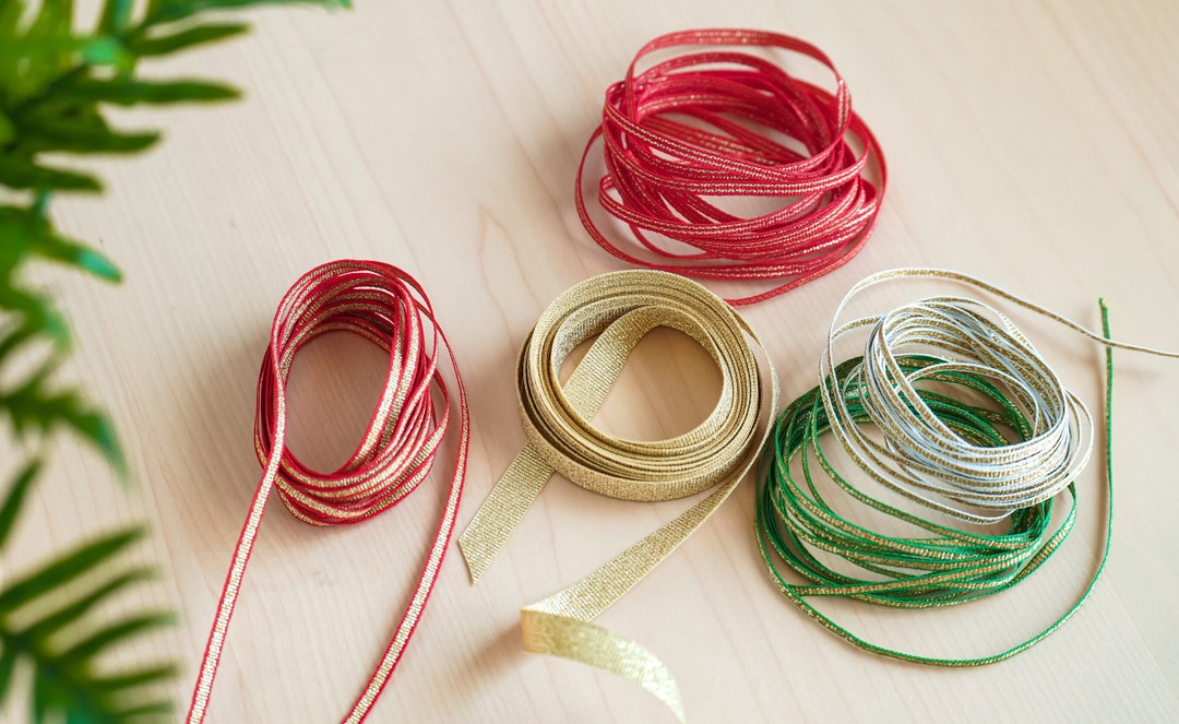 Holidays Ribbon Set of 5, Christmas Ribbon Set, Holidays Ribbon Set ...