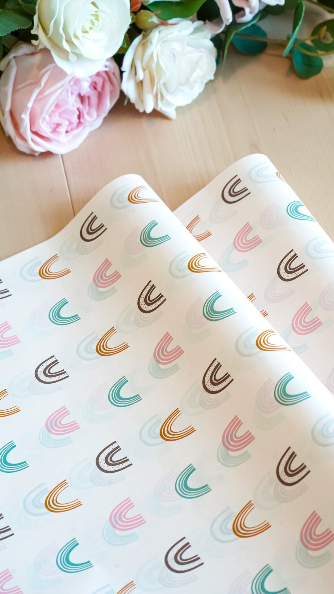 The Pastel Rainbow Tissue Wrapping Paper, Rainbow Tissue Wrapping Paper ...