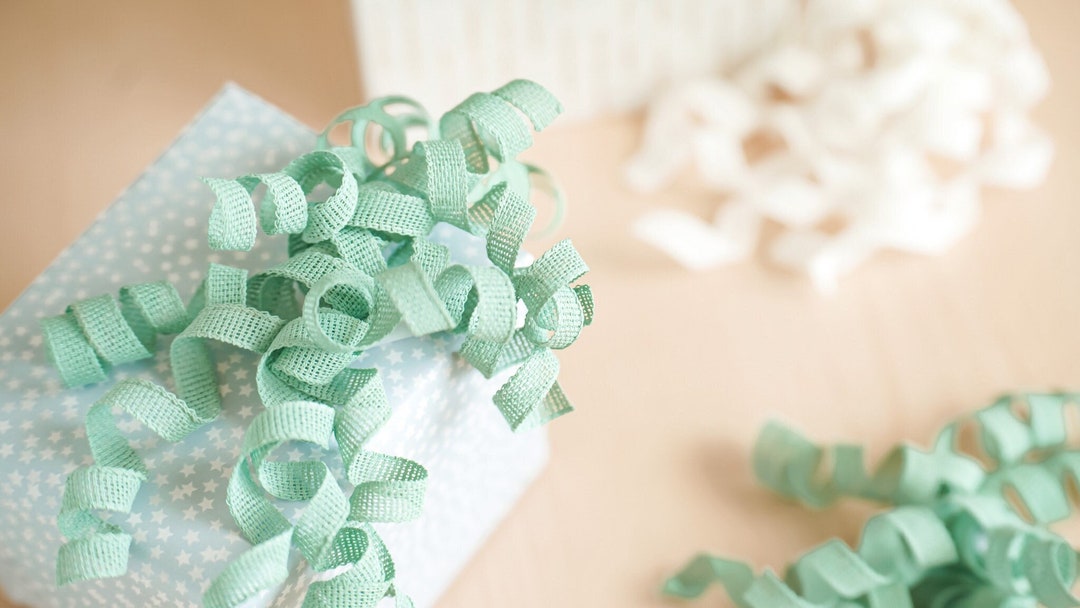 Mint Green Gift Bow, Eco-friendly Gift Bow,pastel Gift Wrapping ,sage ...