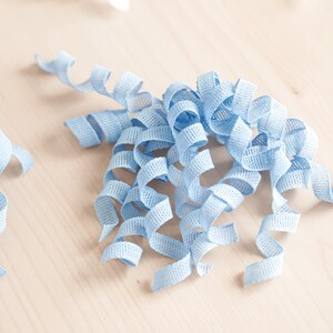 Paper Curly Gift Bow, Sky Blue Curly Gift Bow, Pastel Curly Bow,loose ...