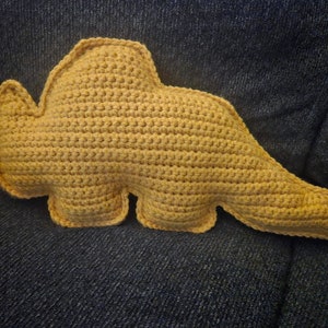Crochet Dinosaur Nugget Pillow Toy - Etsy
