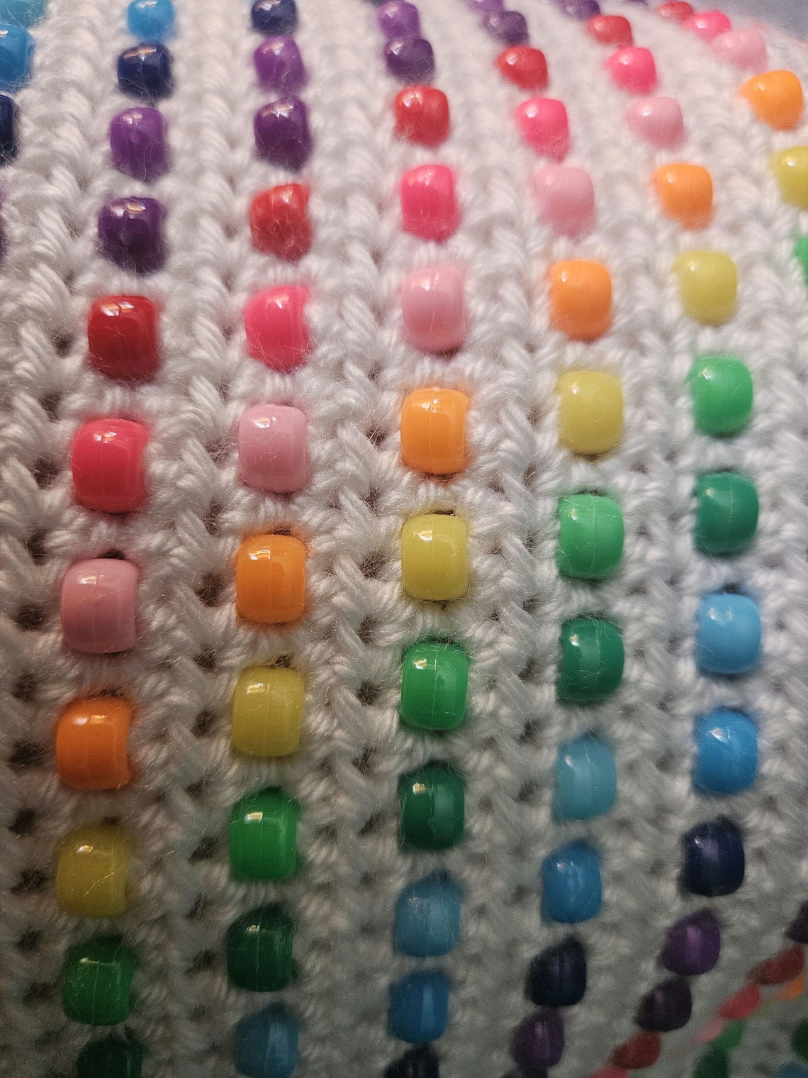 Crochet Weighted Sensory Bead Blanket - Etsy