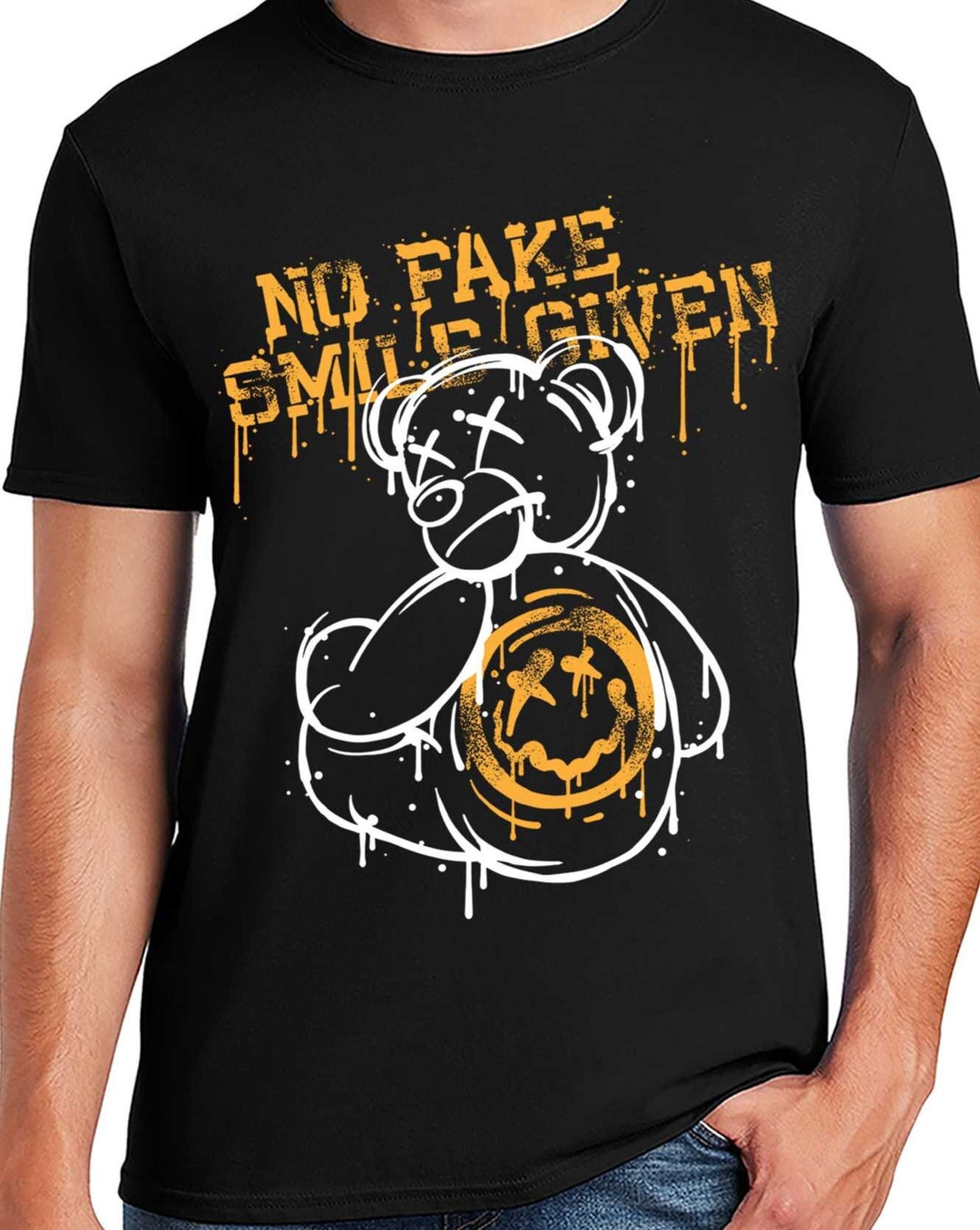 No Fake Smile Given - Etsy