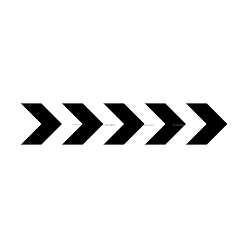 Chevron Decal - Etsy