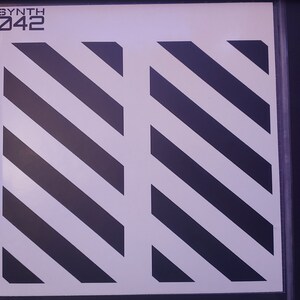 Vinyl Decal "thick Hazard Block" Various Sizes Tech Mech Cyberpunk ...