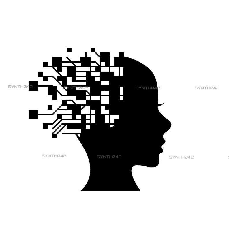 Vinyl Decal neural Network Art Style Design - Etsy