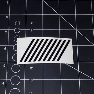 Vinyl Decal "hazard Vent Lines" Cyberpunk Futurism Techy Mechanical ...