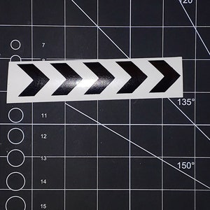 Vinyl Decal Chevrons Cyberpunk Futurism Techy Mechanical Machine Style ...