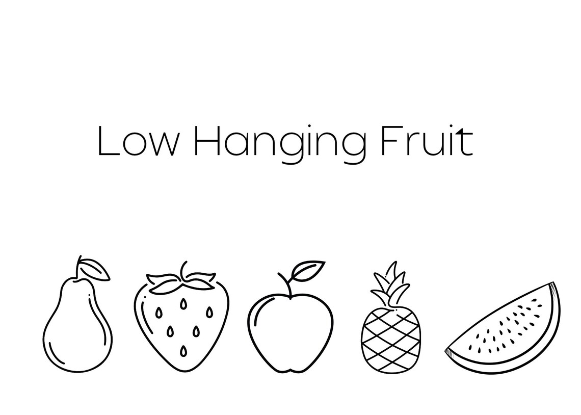Low Hanging Fruit - Etsy