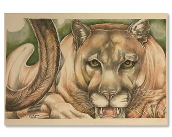 Panther Cat Predator - Etsy